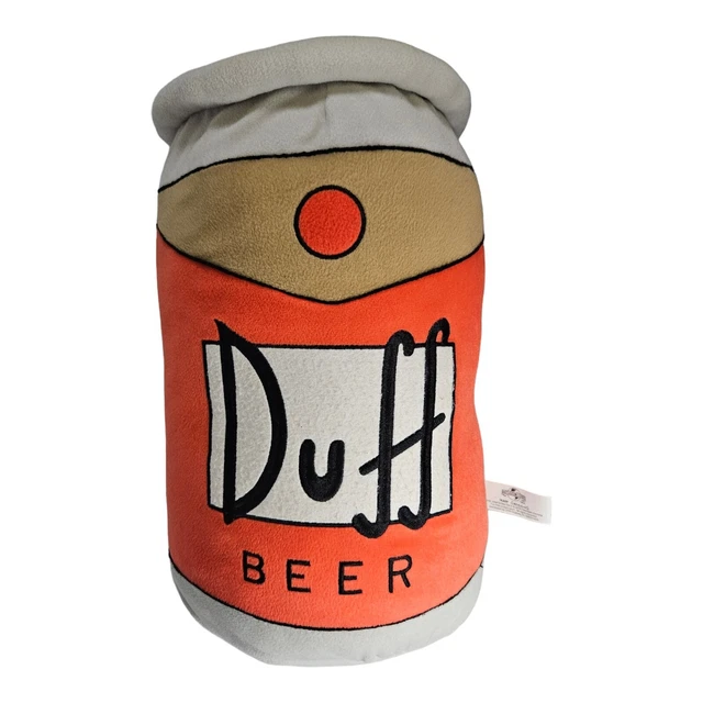 THE SIMPSONS DUFF Beer Official Universal Studios Plush XL 19" Inch ...