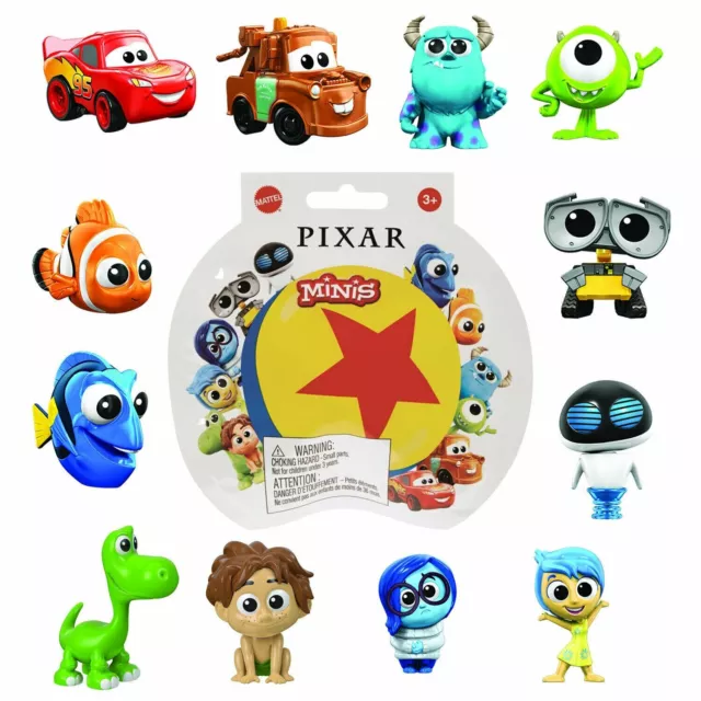 DISNEY PIXAR MINIS 2.5cm Mini Figures Opened - *Choose Your Favourite ...
