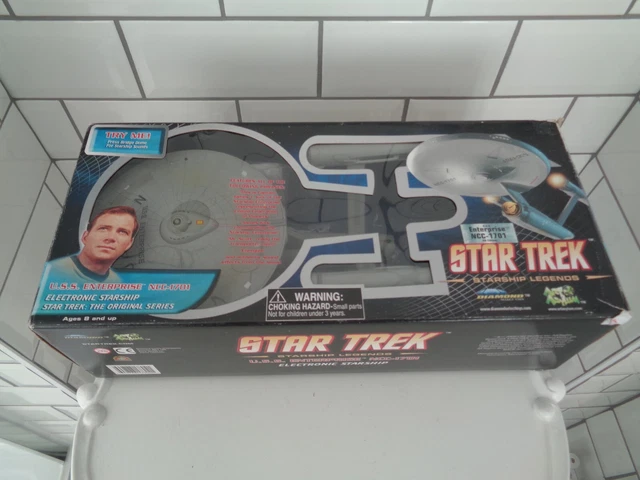 STAR TREK U.S.S ENTERPRISE NCC-1701 STARSHIP Display only 2009 Used £42 ...