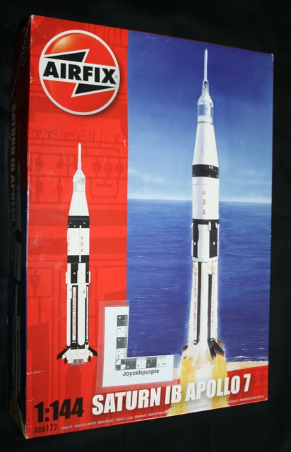 AIRFIX SATURN IB Apollo 7 Rocket 1:144 scale model kit A03172. 1B EUR ...