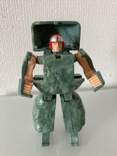 MACHINE ROBO GAN Seki Chojin Battle Rock Bandai Rare Vintage Figur EUR ...