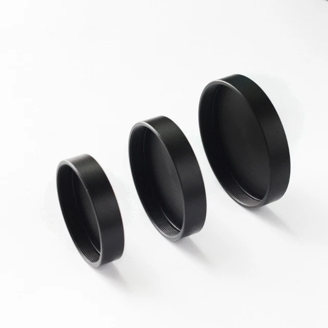 METAL DUST CAPS for Lens with M42/M48/M54x0.75mm Thread Black Cover $7. ...