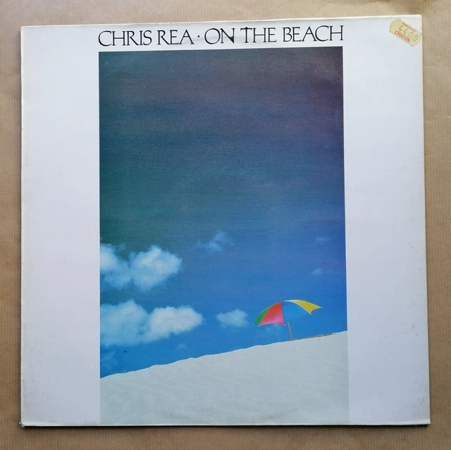 CHRIS REA : On The Beach LP 33T 1986 Spain MAGNET 829194-1 (VG+/VG+ ...