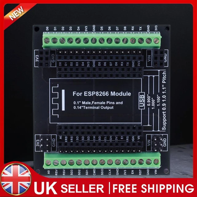 Esp8266 Super Breakout Board For Esp8266 Esp 12e Nodemcu Development Board £869 Picclick Uk