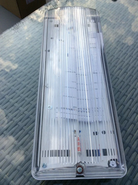 NEW ORBIK SELF Contained Luminaire Emergency External Light Fitting £8. ...