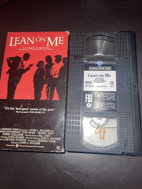 LEAN ON ME (VHS) £1.49 - PicClick UK