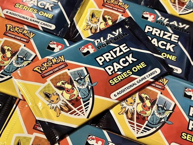 🔥 1X POKÉMON : PLAY! Pokémon Prize Booster Pack Series 1 One 💎 FACTORY ...