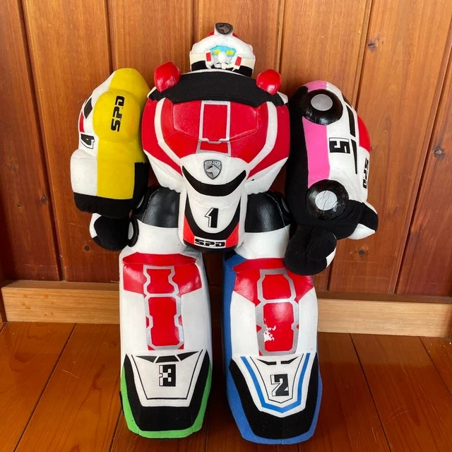 S.P.D TOKUSOU SENTAI Dekaranger Plush Doll Deka Robo Toy $177.99 - PicClick