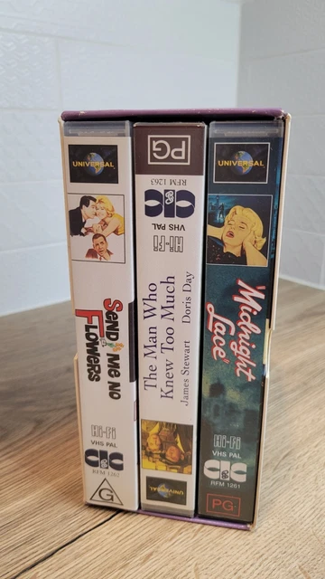 DORIS DAY VHS box set Midnight Lace Etc $15.00 - PicClick AU
