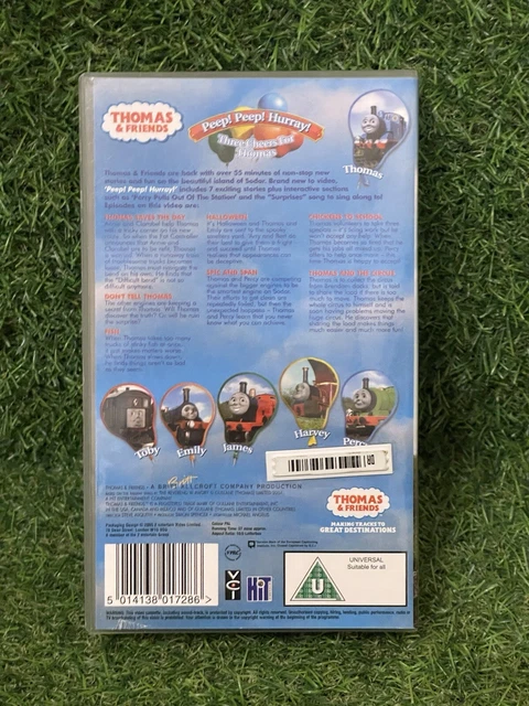 THOMAS & FRIENDS Peep! Peep! Hurray! Vhs £19.99 - PicClick UK