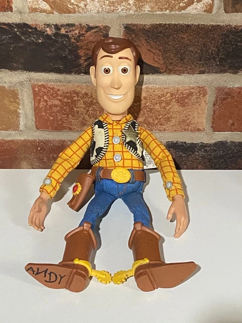DISNEY TOY STORY Talking Woody Pull String Doll Toy Working Condition ...
