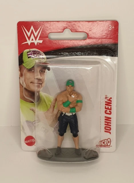 MATTEL MICRO COLLECTION WWE JOHN CENA Wrestling Cake Topper 3" NEW! in ...