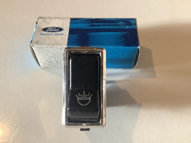 FORD CAPRI MK1 ORIGINAL Dash Light ROCKER SWITCH (Dated Nov 1970 ...