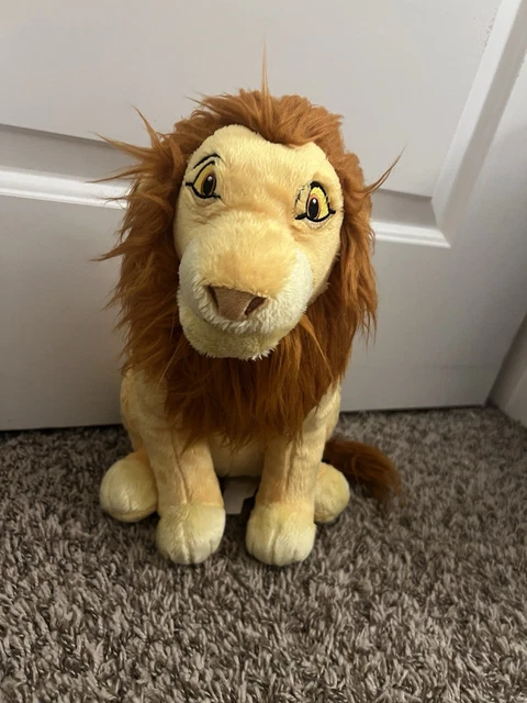DISNEY CLASSICS, THE Lion King 14” SIMBA Adult Plush Stuffed Lion Doll ...