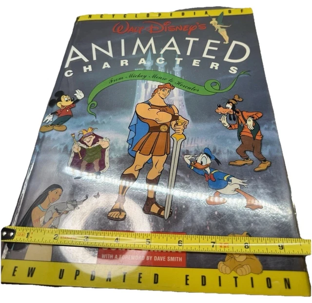 WALT DISNEY'S ENCYLOPEDIA of Animated Characters By John Grant 1998 3rd Edition £27.91 - PicClick UK