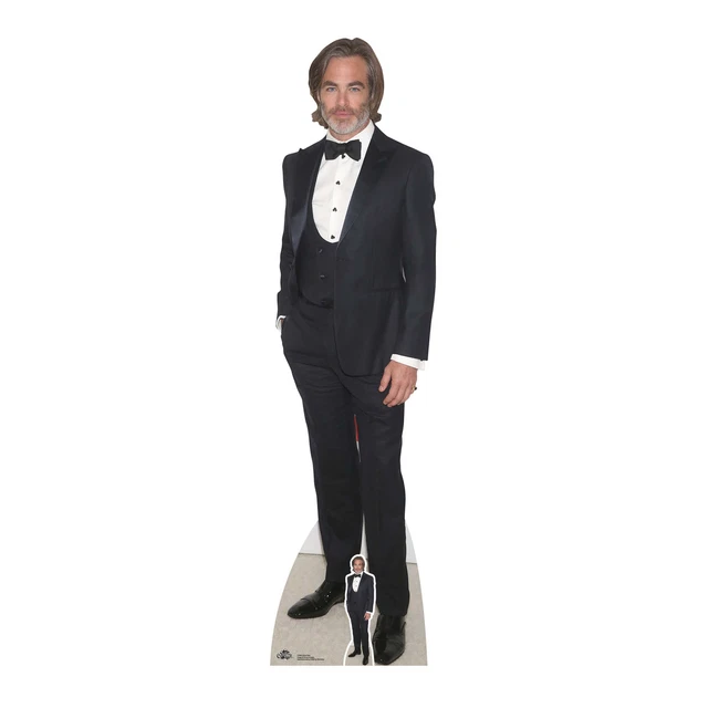 Chris Pine Lifesize Cardboard Cutout Standee With Free Mini £3999