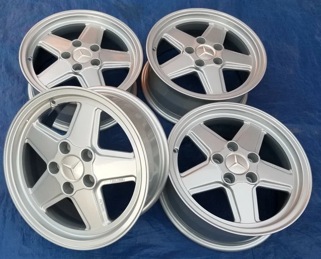 MERCEDES AMG W124 W201 W202 W203 RONAL Penta R9 16x7 Alloy Wheels Rim ...