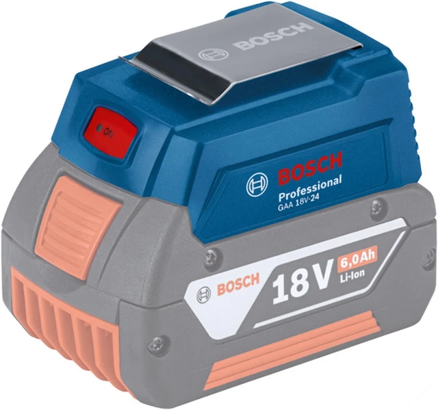 BOSCH PROFESSIONAL 18V cordless USB adapter (main unit) GAA18V-24 £92. ...