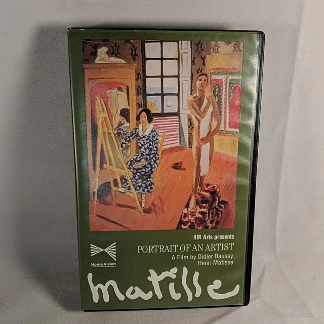 PORTRAIT OF AN Artist - Matisse (VHS, 1989, Clamshell) *Tested* $9.99 ...