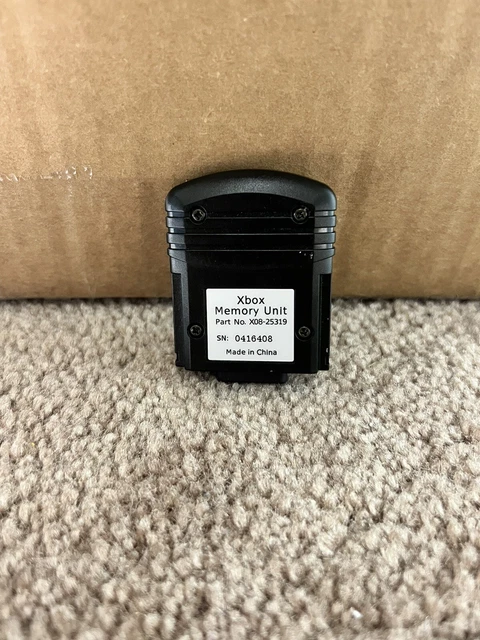 ORIGINAL MICROSOFT XBOX Memory Card Unit X08-25319 **UnTested** EUR 9 ...
