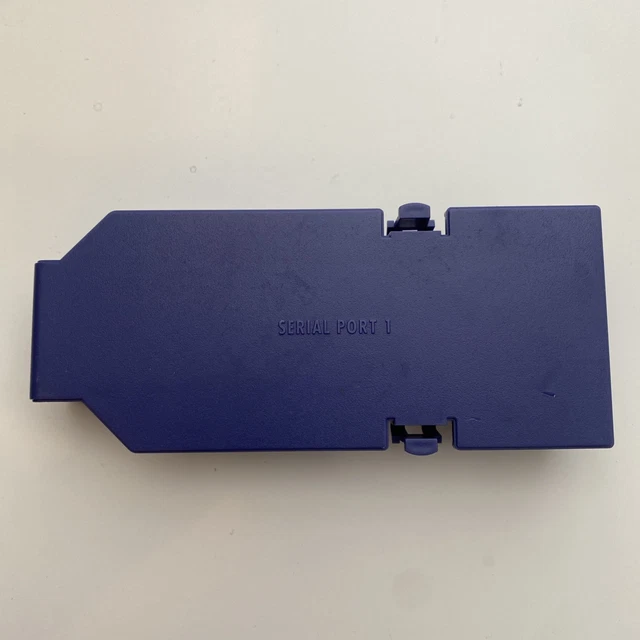 ORIGINAL OEM SERIAL Port 1 Cover Nintendo Gamecube - Indigo / Purple £6 ...