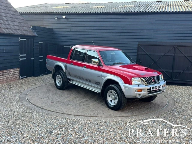 2002 MITSUBISHI L200 Double Cab TD Animal 4WD 113Bhp PICK UP DIESEL ...