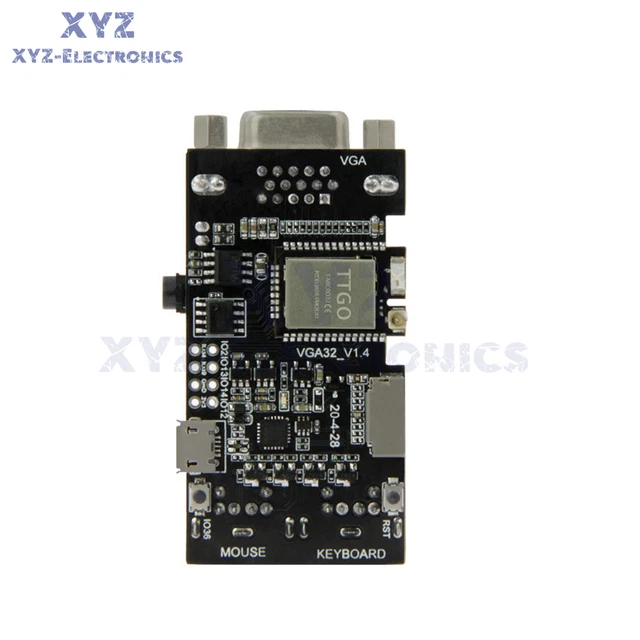 125pcs Esp32 Vga32 V14 Graphics Library Ps2 Mouse Keyboard Controller 4180 Picclick Ca 