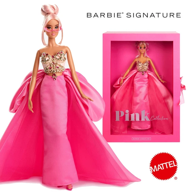 BARBIE BARBIE SIGNATURE Pink Collection Doll 5 HJW86 - NEU / OVP ...