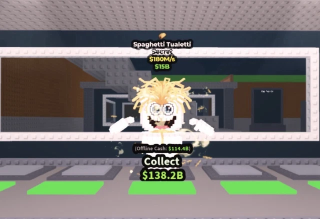 STEAL A BRAINROT | Secret Spaghetti Tualetti 180m/s EUR 13,99 - PicClick DE