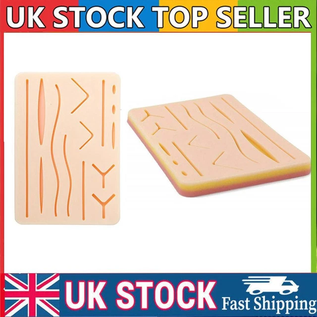 SKIN SUTURE PRACTICE Model Reusable Skin Wounds Suture Teaching Module ...