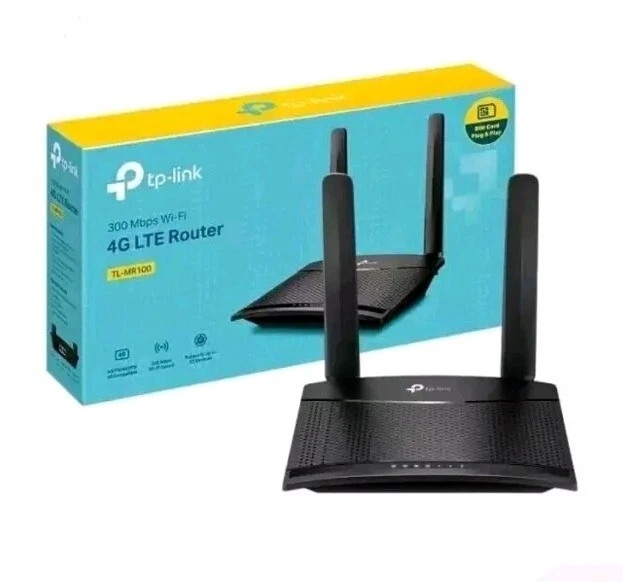 TP-LINK TL-MR100 4G Wi-Fi 300Mbps Modem Router - Nero EUR 40,00 ...