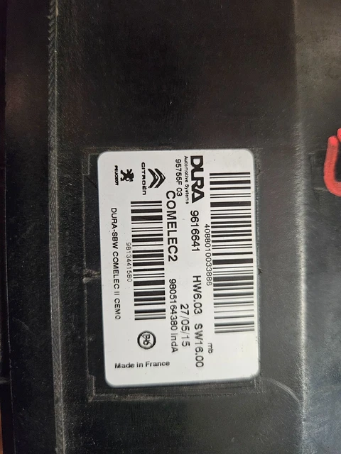 AUTOMATIC GEARBOX ECU Citroen Peugeot DS 9813441580 9805164380 9616641 ...