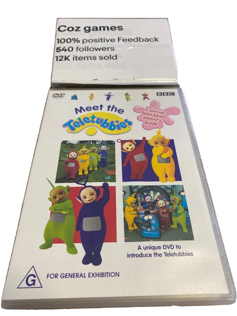 MEET THE TELETUBBIES Dvd Abc Dvd Childrens Tv Series Region 4 Bbc ...