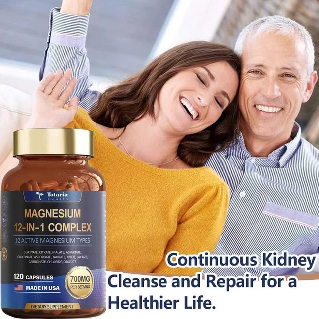 MAGNESIUM 12 IN 1 Complex - Magnesium Glycinate,Citrate, Malate,L ...