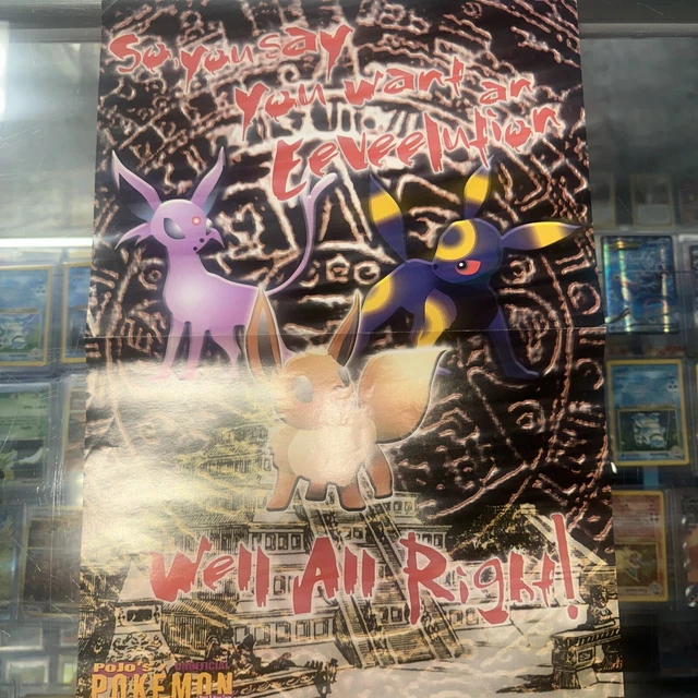 VINTAGE 2000 DOUBLE-SIDED Pokemon Poster Pojo’s Unofficial Pokémon News ...