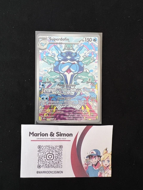 CARTE POKÉMON SUPERDOFIN EX 089/182 EV3 Flammes Obsidiennes 🇫🇷 EUR 6,50 ...