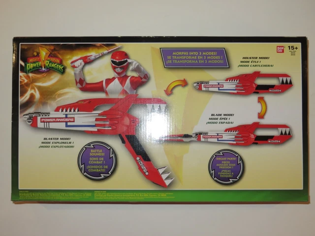 POWER RANGERS LEGACY BLADE BLASTER MMPR ToysRUs TRU Mighty Morphin ...