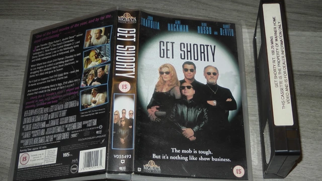 GET SHORTY VHS Video Big Box Timecode Sample Dealer Tape Warner TBC ...