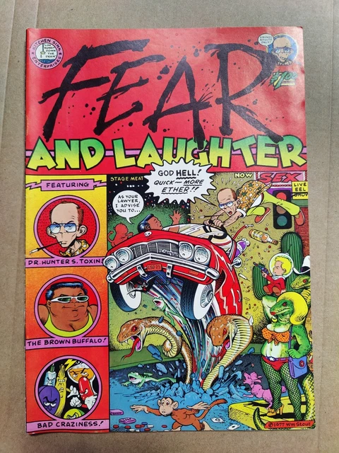 FEAR AND RIGHTER Underground FN Midgrade 1977 Dave Stevens 1er imprimé ...