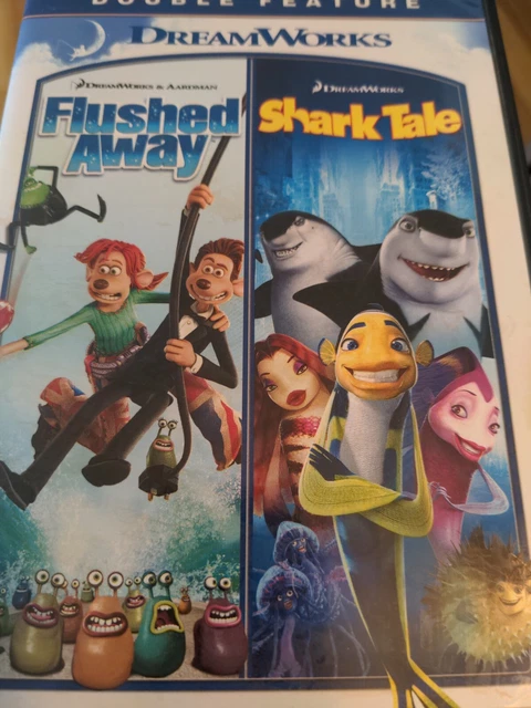 FLUSHED AWAY/SHARK TALE Dreamworks Double Feature - DVD - £2.81 ...