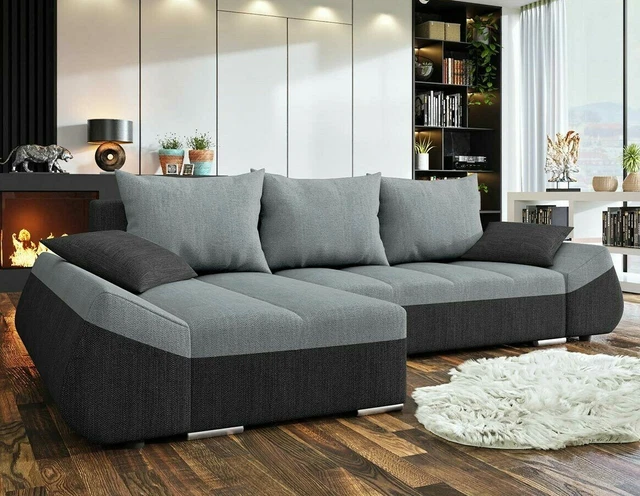Eckcouch Mit Bettkasten Und Schlaffunktion