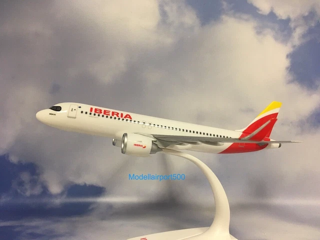 HERPA WINGS 1:200 SNAPFIT Airbus A320neo Iberia Airlines 613064 Modellairport500 EUR 22,90 ...
