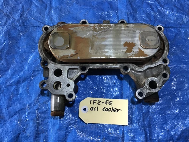 LANDCRUISER ENGINE OIL cooler housing 1FZ-FE engines FZJ75 FZJ79 15701 ...
