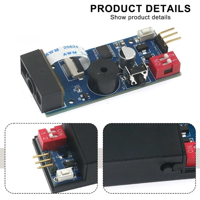 5 VOLT QR Code and Barcode Scanner Module with Microcontroller ...