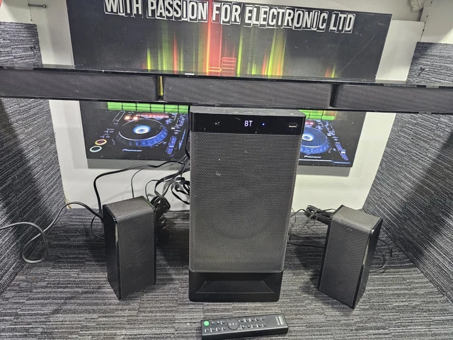 L104 SONY SS-RT3 soundbar & subwoofer and speakers Working & Remote ...