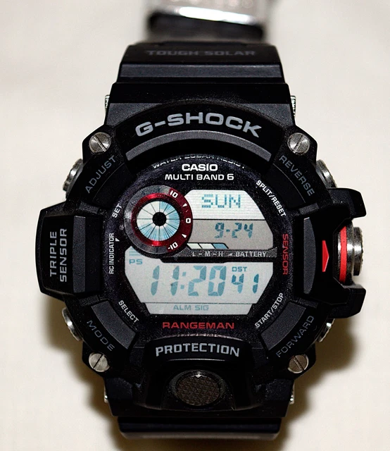 OROLOGIO DA UOMO Casio G-shock GW-9400-1ER Rangeman 55 mm - con scatola e manuali EUR 220,19 ...