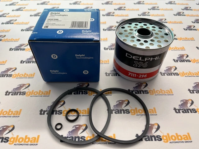 DIESEL FUEL FILTER for Land Rover Defender Series 2.5N/A & TD DELPHI OE ...