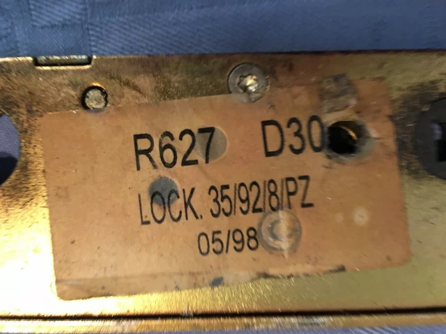 UPVC DOOR LOCK Multi Point Mechanism/ Gearbox Roto R627 D30 35/92/8/Pz ...