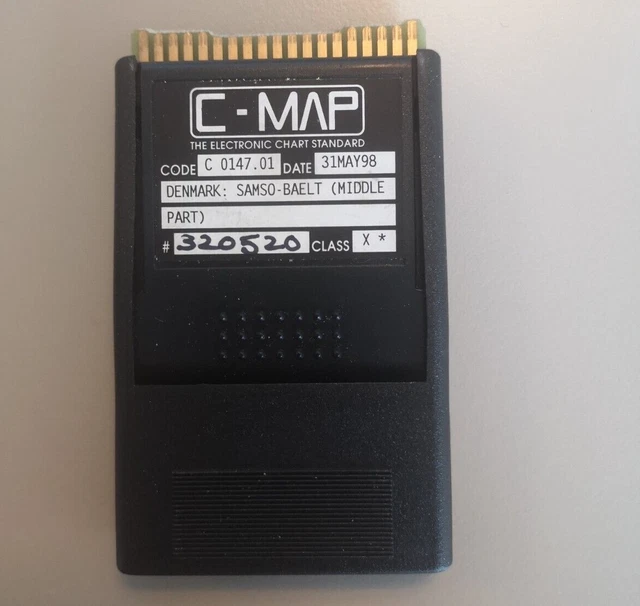 C-MAP DENMARK SAMSO-BAELT C0147 Marine Charts - Raymarine, Navman ...