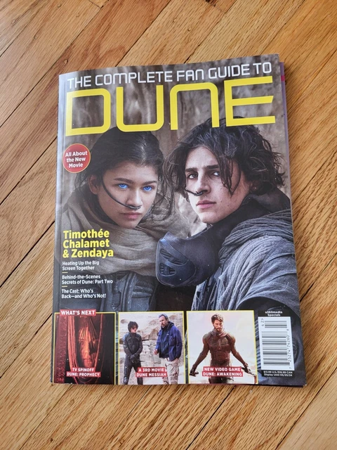 TIMOTHEE CHALAMET & ZENDAYA 2024 THE COMPLETE FAN GUIDE TO DUNE ...